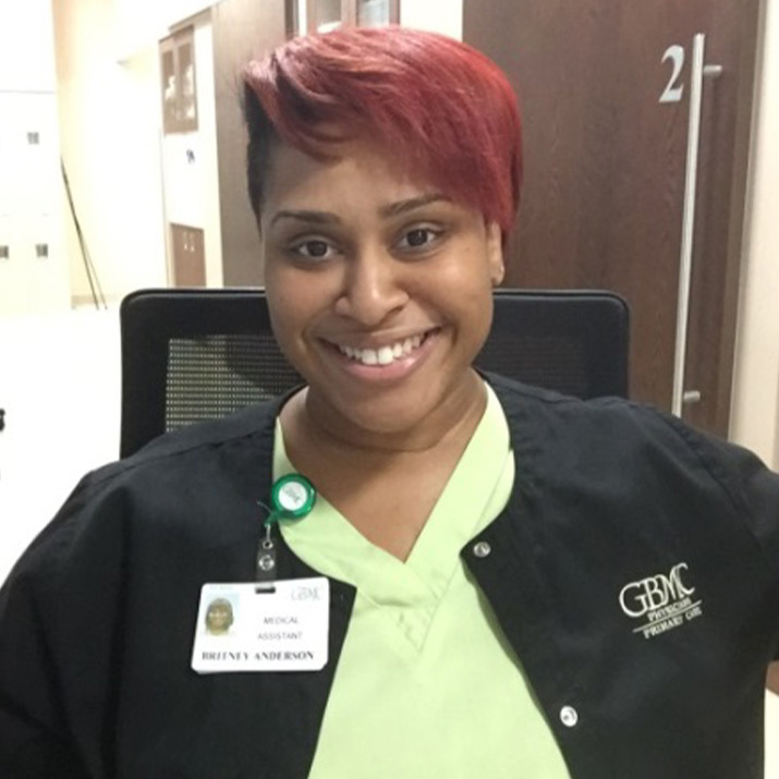 Britney Anderson, RMA